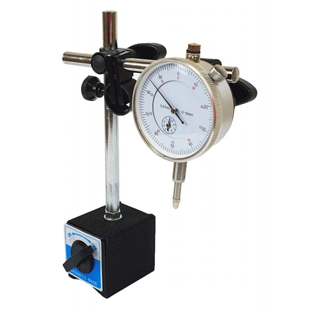 Komparator s magnetnim držačem 0-10 mm sa koferom – Land Shop